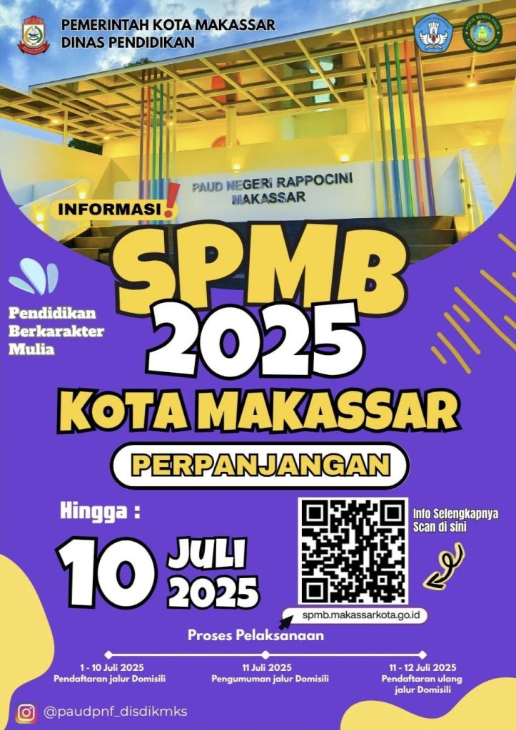 Perluas Akses Pendidikan Anak Usia Dini, Pemkot Makassar Gratiskan PAUD ...