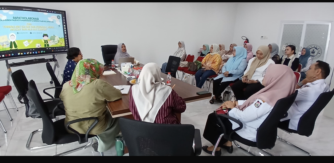Pokja Bunda PAUD Makassar Gelar Rapat Kolaborasi, Perkuat Sinergi ...