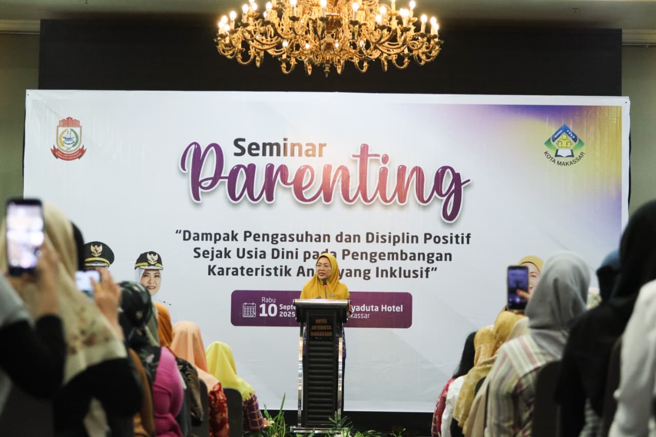 Buka Seminar Parenting, Bunda PAUD Makassar Dorong Orang Tua Terapkan ...