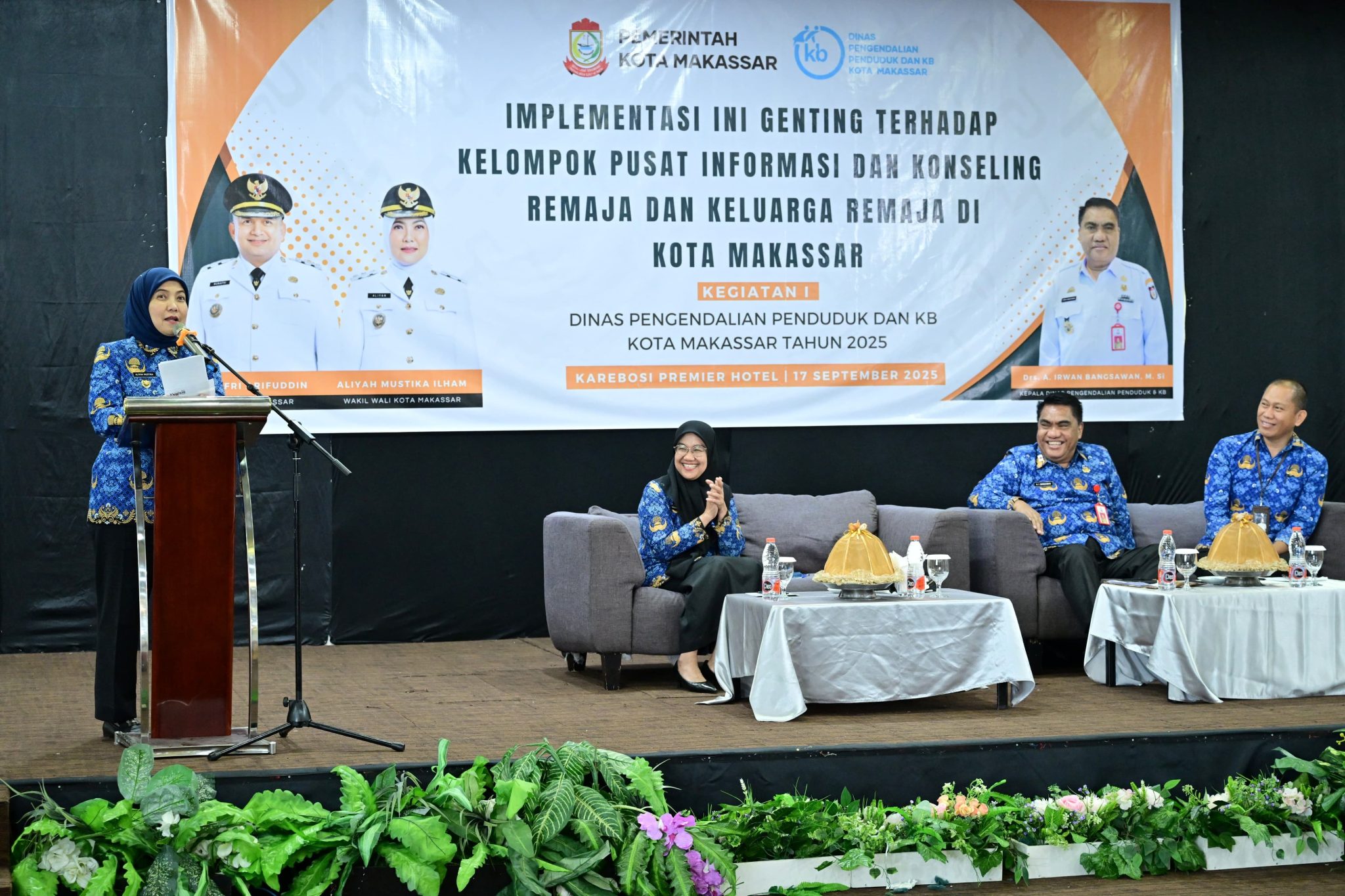 Wakil Wali Kota Makassar Aliyah Mustika Ilham Launching Program GENTING - Portal Resmi ...